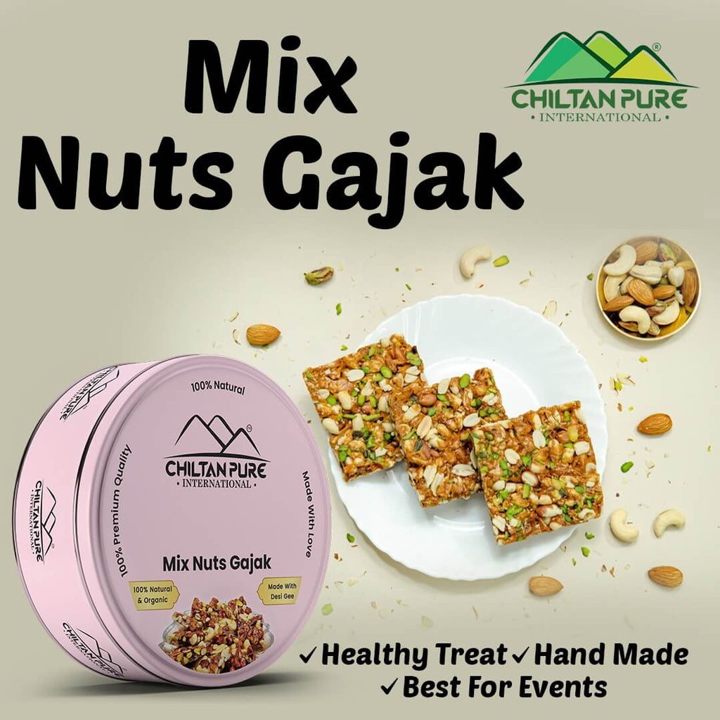 Mix Nuts Gajak - A Nutty, Nutritious Treat for Freezing Weather (100% ...