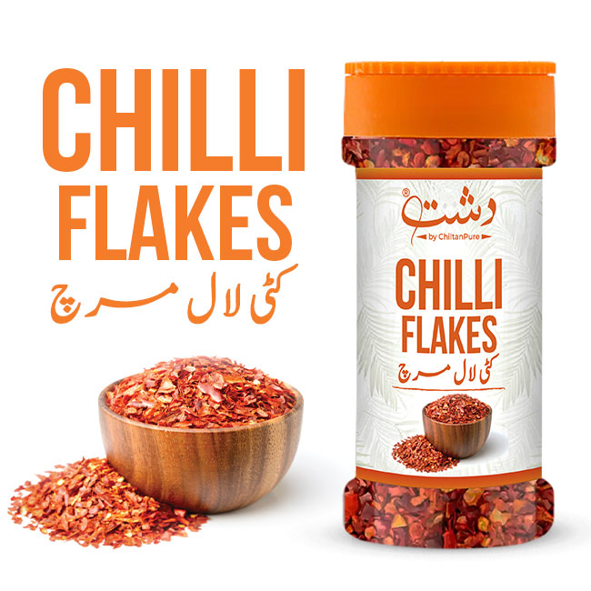 Red Chilli Flakes - For the Perfect Kick of Spiciness and Flavor - Mamasjan