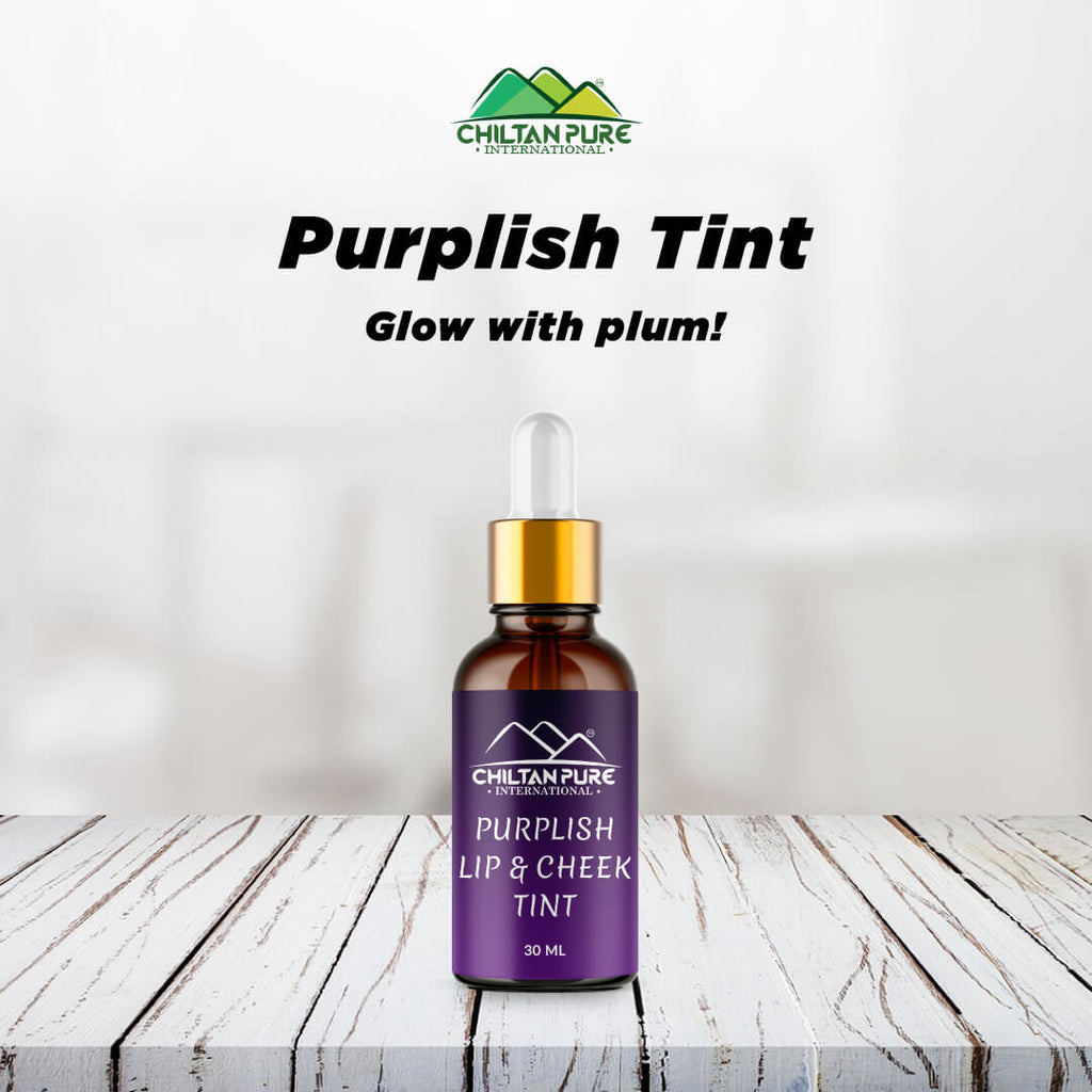 Purplish Lip & Cheek Tint - Smudge-proof, long-wear gives a glow t - Mamasjan