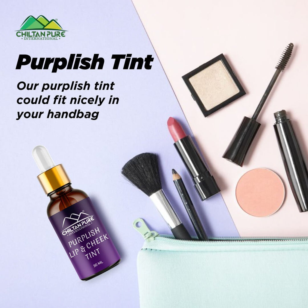 Purplish Lip & Cheek Tint - Smudge-proof, long-wear gives a glow t - Mamasjan